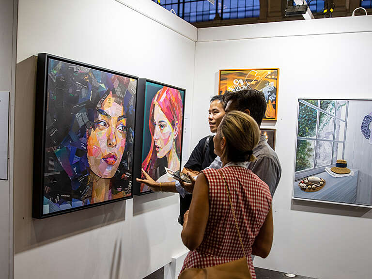 Moments - Cornèrcard | Die Swiss Art Expo 2025 zeigt Kunst im urbanen…